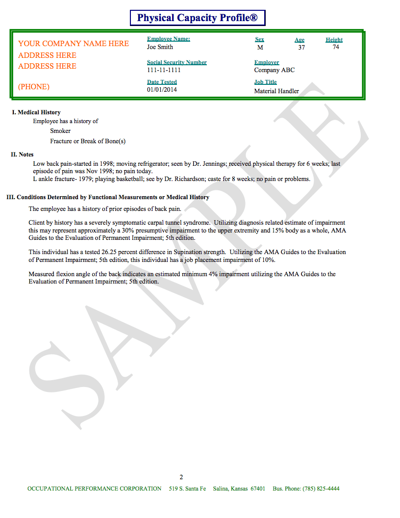 Post Offer Employment Testing Users Pcp Works